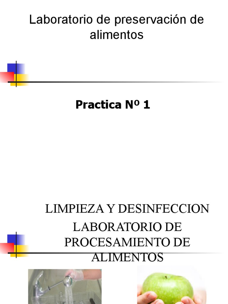 Limpieza y Desinfeccion | PDF | Detergente | Agua
