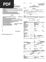 Form For TTA Claim | PDF