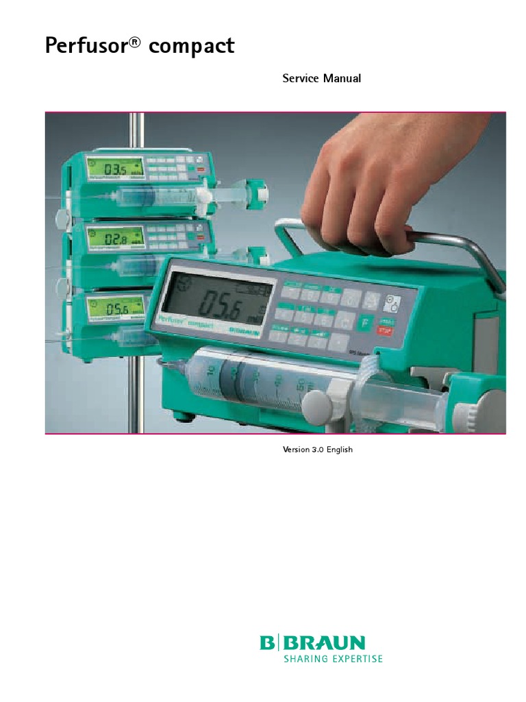 Service Manual Perfusor Compact | PDF | Electrostatic Discharge | Computing