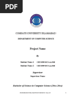 FYP Report Template | PDF | Machine Learning | Use Case