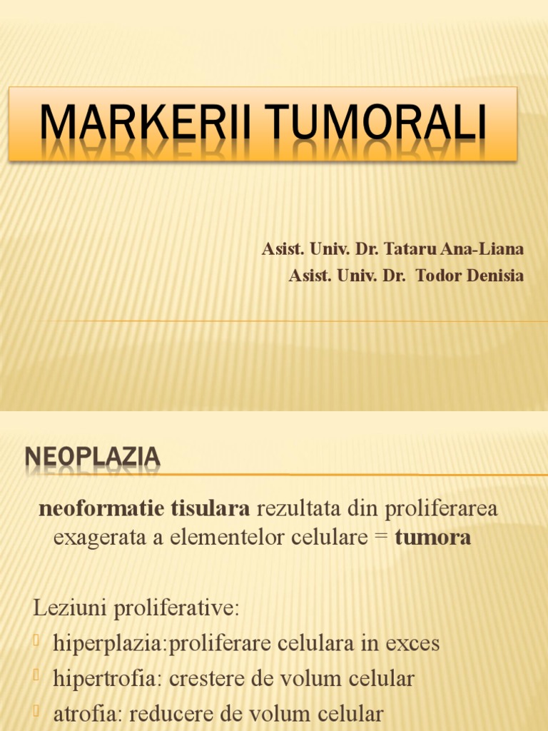 Markeri Tumorali | PDF