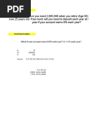 Finance Formulas Cheat Sheet | PDF