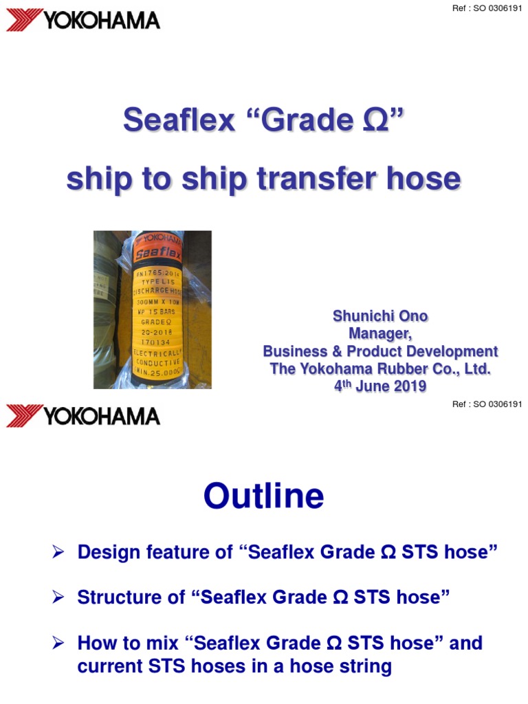 SO 0306191 Seaflex Grade Ω STS Hose | PDF | Electrostatic Discharge ...