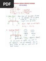 SOM - SF and BM Formulas | PDF | Bending | Strength Of Materials