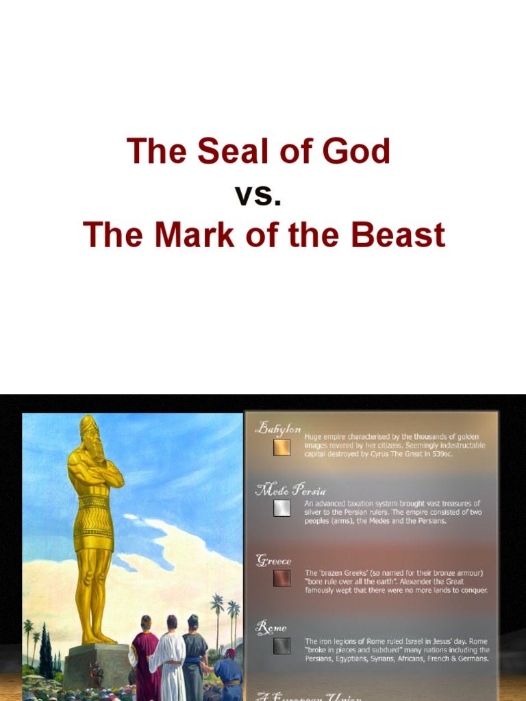 Seal of God vs. Mark of the Beast | PDF | Bible | Religion And Belief