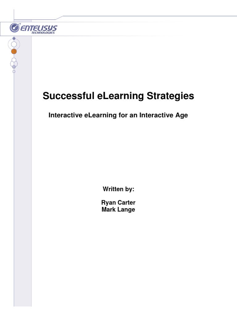 Successful Elearning Strategies: Interactive Elearning For An Interactive Age | PDF ...