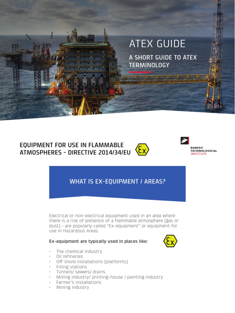 A Short Guide To Atex Terminology | PDF | Safety | Hazards