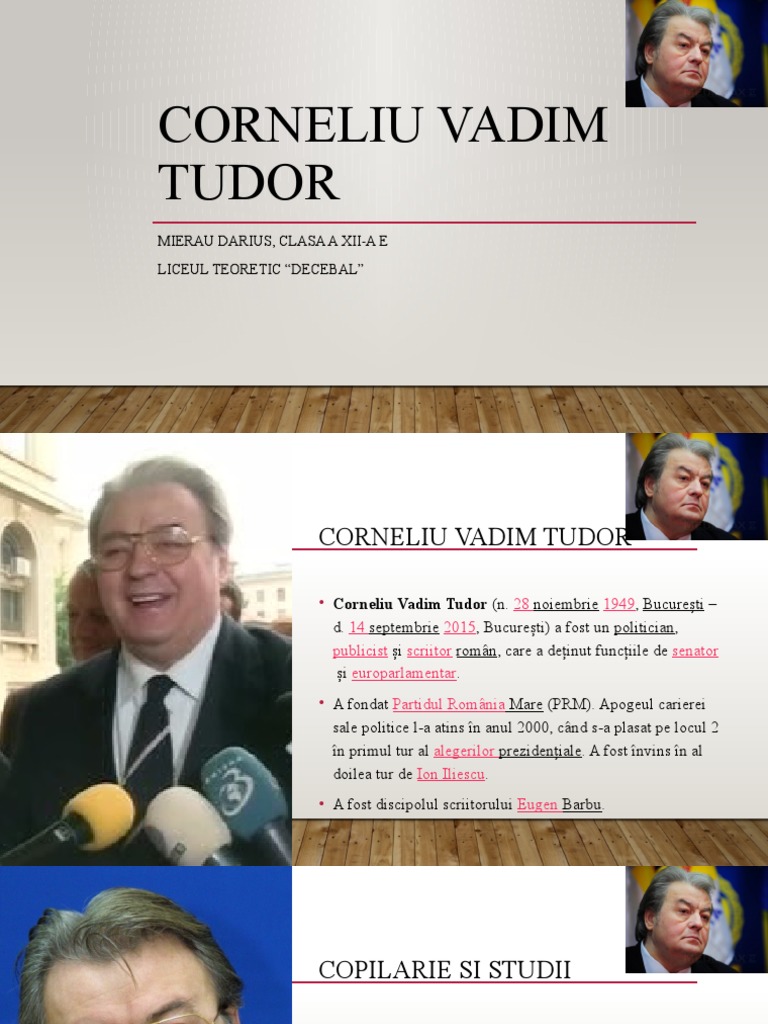 Corneliu Vadim Tudor | PDF