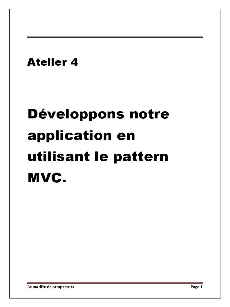 Module 4 - MVC | PDF