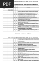 Pre and Post Shutdown Activity Forms and Checklists | PDF | Business ...