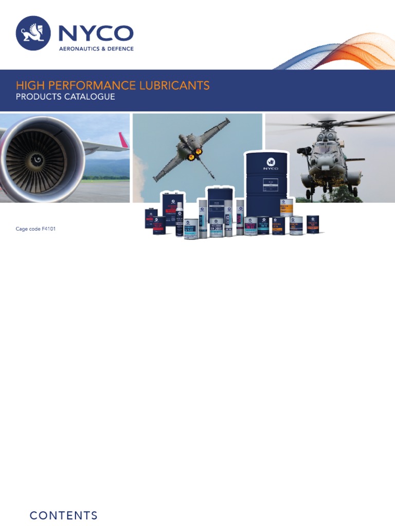 NYCO ProductsCatalogue Issue5 | PDF | Motor Oil | Transmission (Mechanics)