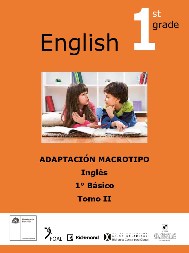 Libro 1ro Basico Ingles (PARTE 2) | PDF | Toys | Foods