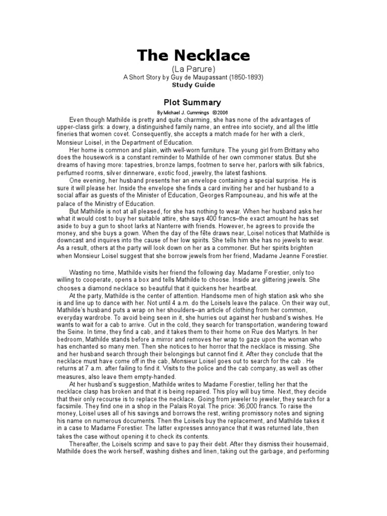 The Necklace | PDF | Jewelry | Design