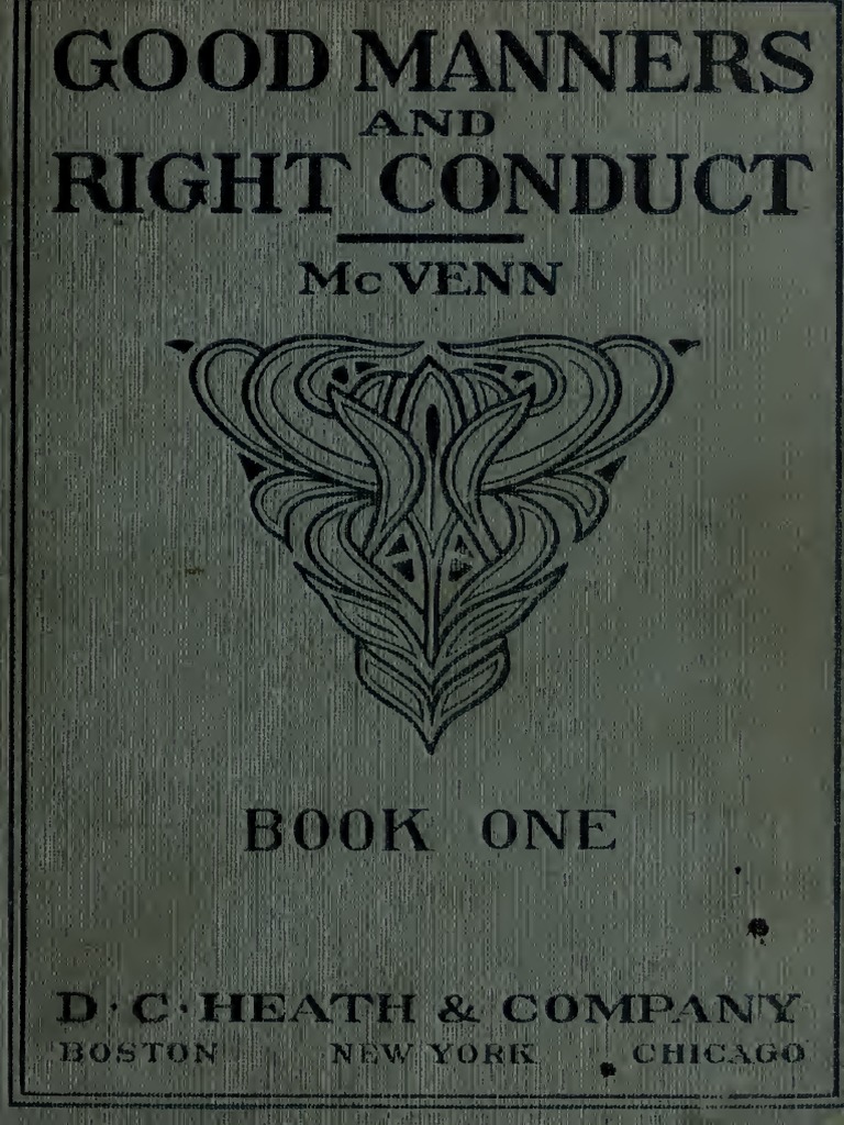 Good Manners and Right Conduct PDF | PDF | Bathing | Truth