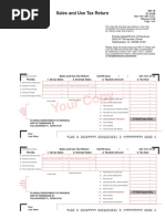 Short Form: Texas Sales and Use Tax Return | PDF | Use Tax | Tax Refund