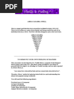 Vampire Transformation Spells | PDF | Vampires | Shape