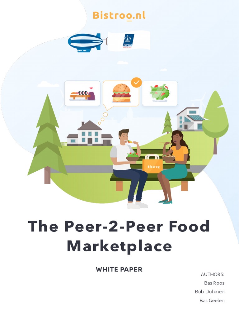 The Peer-2-Peer Food Marketplace: White Paper | PDF | Pricing | Credit Card