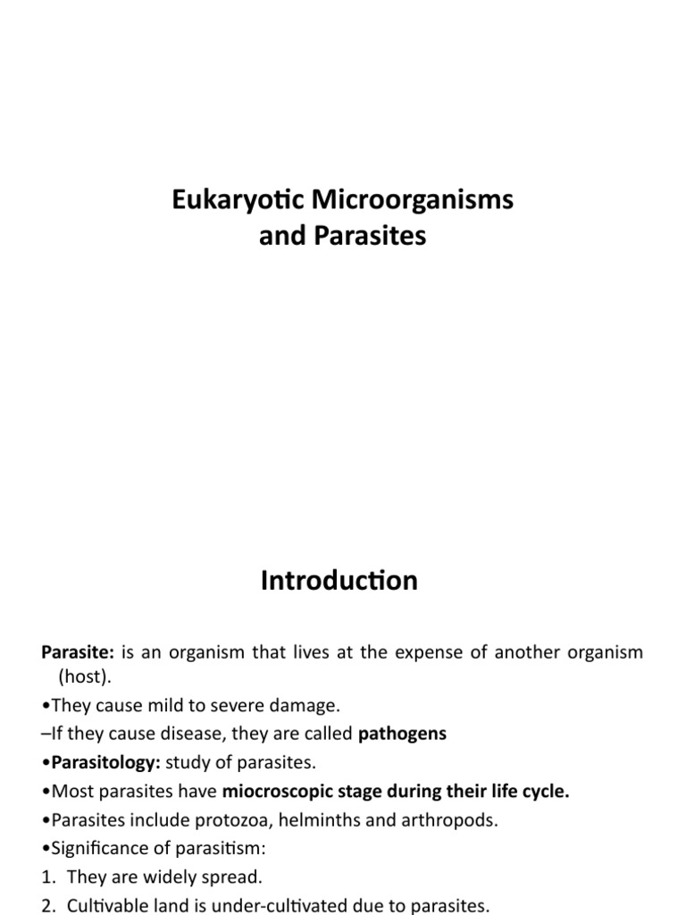 Parasites | PDF | Parasitism | Fungus