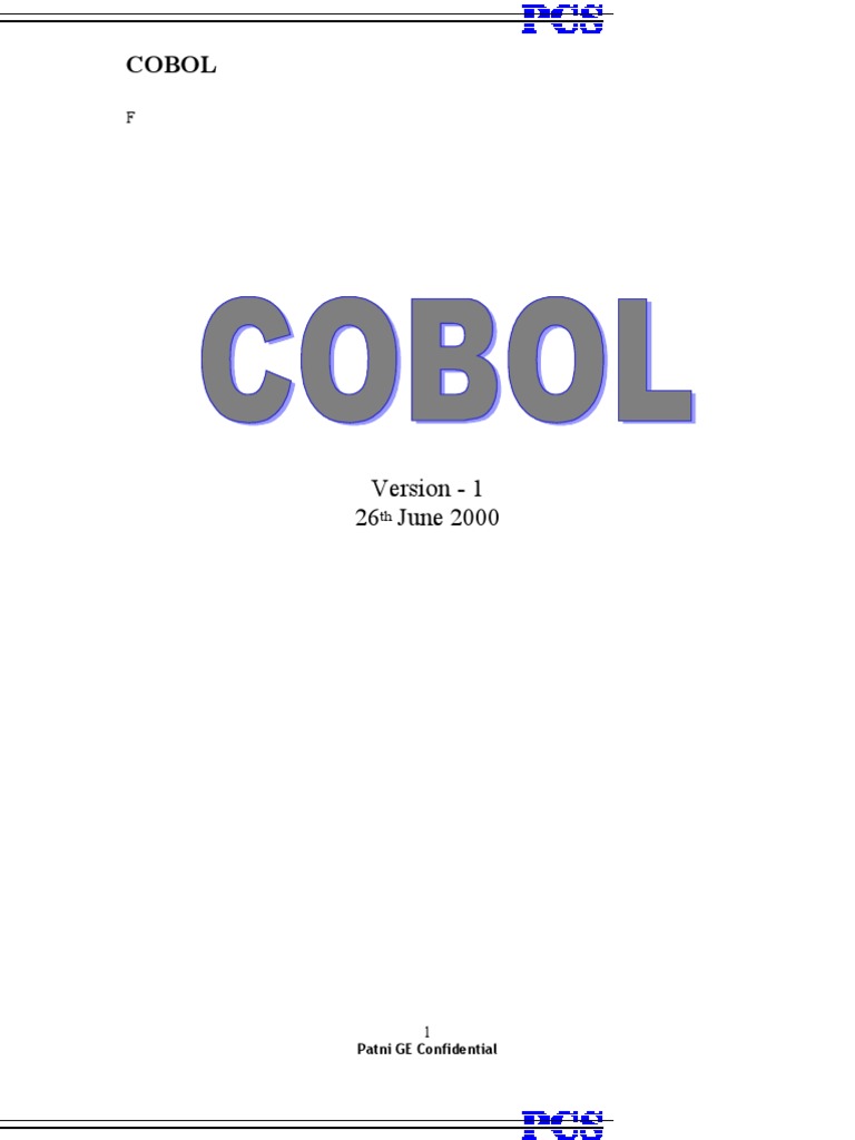 COBOL Programming Overview and Guide | PDF | Computer Program | Programming