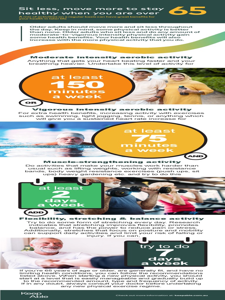 Sit Less, Move More | PDF | Aerobic Exercise | Physical Fitness