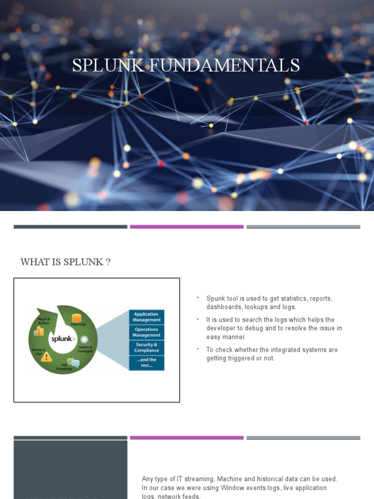 Basics of Splunk | PDF | Web Application | Databases