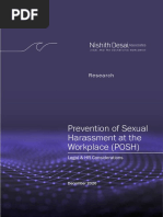 PoSH Act PPT - Prevention of Sexual Harassment of Women at Workplace ...