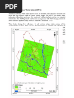 Understanding the Normalised Difference Wetness Index | PDF | Infrared ...