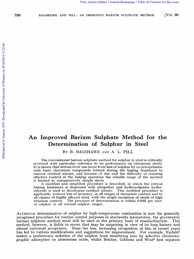 Sulfur in Steel | PDF | Chromium | Nitric Acid