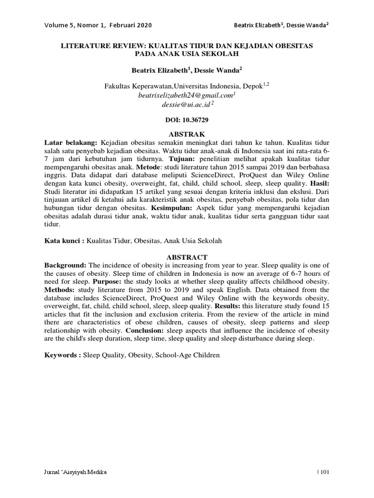 Contoh Literature Review PDF | PDF