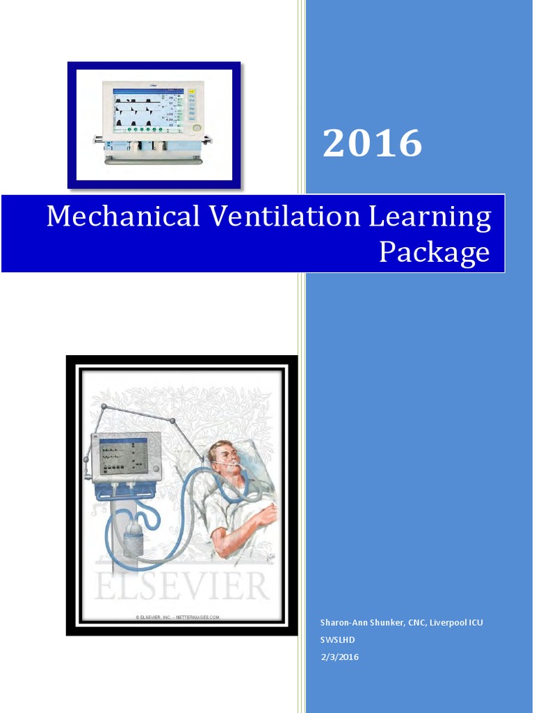 Mechanical Ventilation Learning Package: Sharon-Ann Shunker, CNC ...