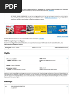 American Airlines Flight Receipt | PDF | American Airlines | Airlines