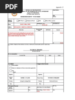 Cash Advance Liquidation Form | PDF