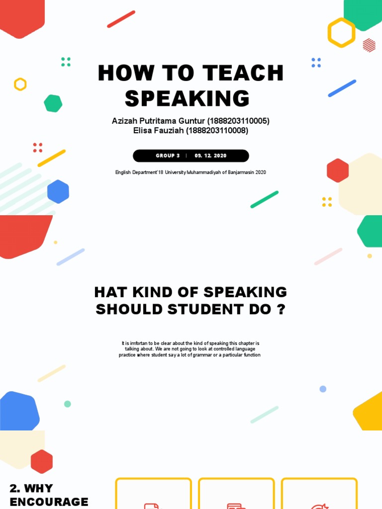 How To Teach English | PDF | Teaching | Cognition