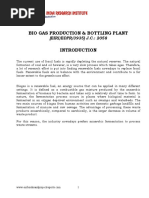 Bio-CNG and Bio-Fertilizer Project Report | PDF | Debt | Biogas
