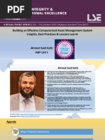 Meridium APM Capabilities | PDF | Reliability Engineering | Risk Management