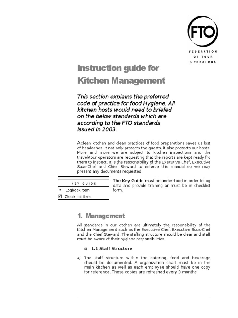 Levels of Responsibility