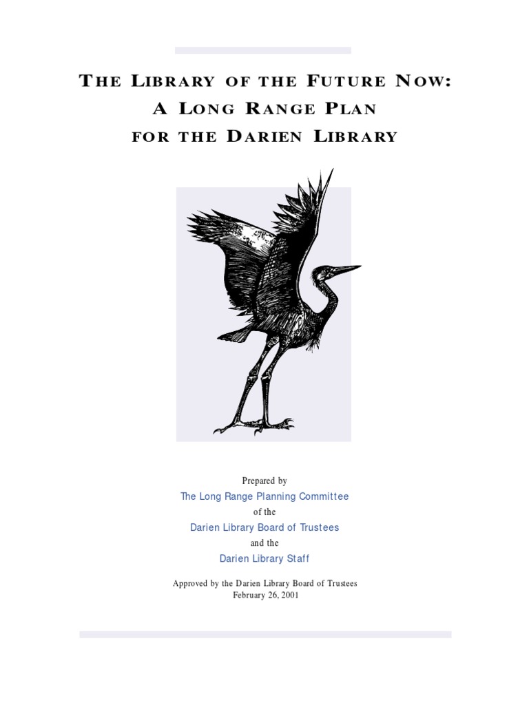 Long Range Plan | PDF | Libraries | Goal