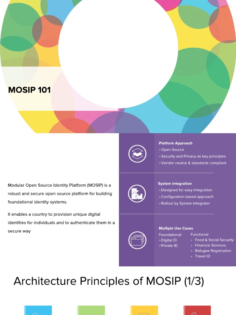 Mosip 101 | PDF | Authentication | Biometrics