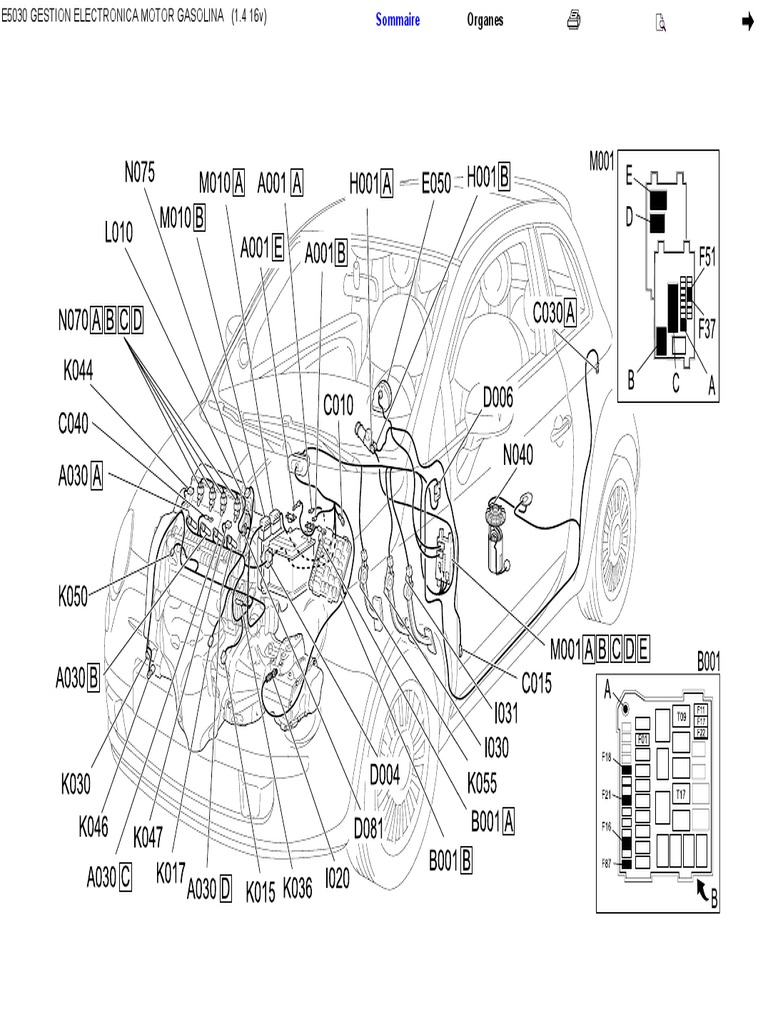 Esquema Motor Fiat 500 | PDF