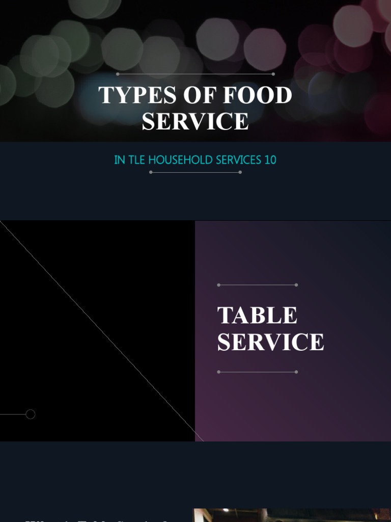 TLE Reported 4th Grading | PDF | Restaurants | Foodservice