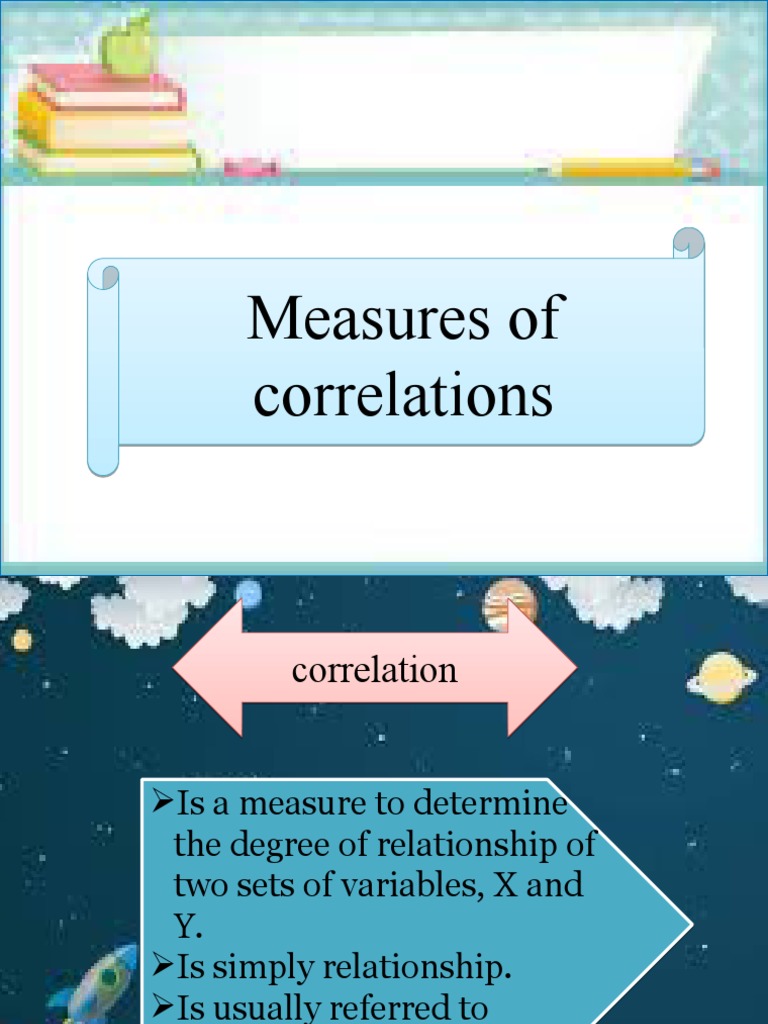 Measures of Correlations Measures of Correlations | PDF | Correlation ...