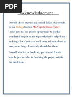 Certificate and Acknowledgement | PDF | Learning | Behavior Modification