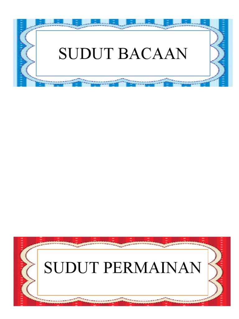 Sudut Bacaan | PDF