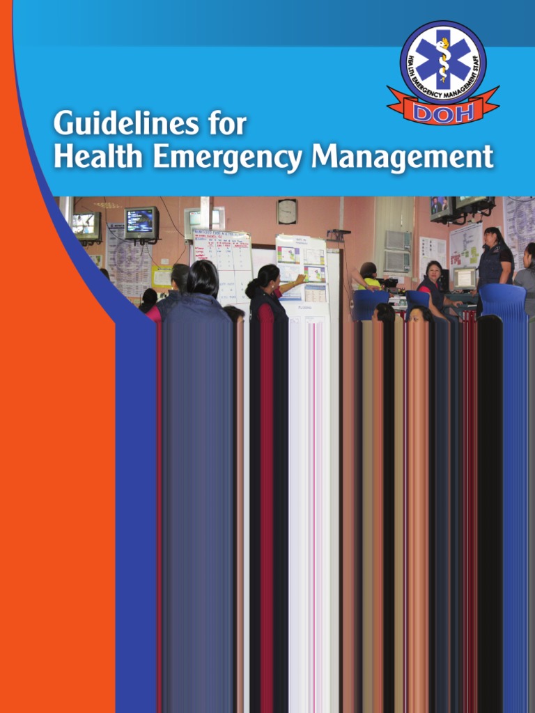 Guidelines On Health Emergency Management Manual For PDF | Download ...
