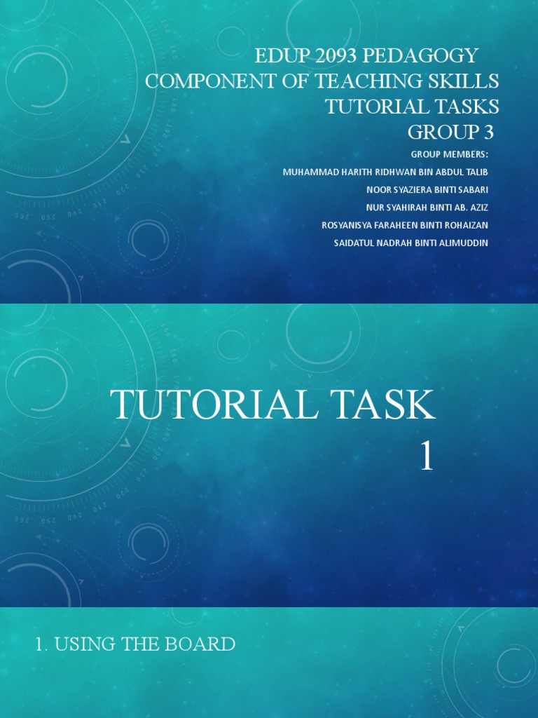 Week 10 - Tutorial Tasks | PDF | Reinforcement | Teachers