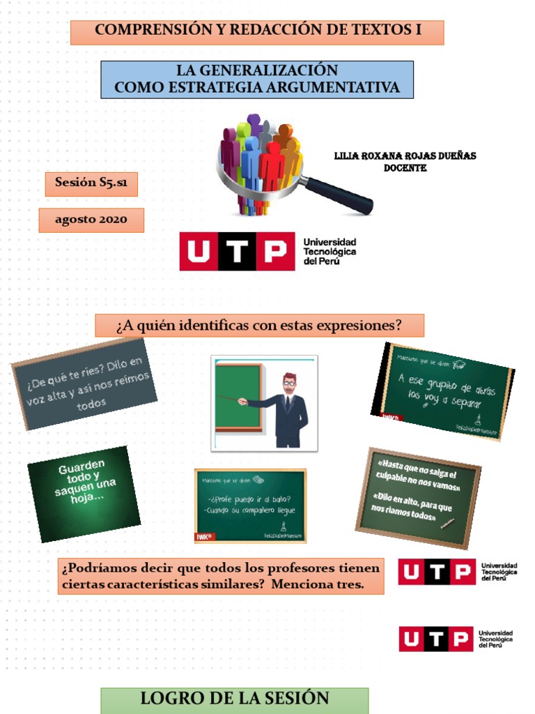 Estrategia de Generalización en Argumentación | PDF | Argumento ...