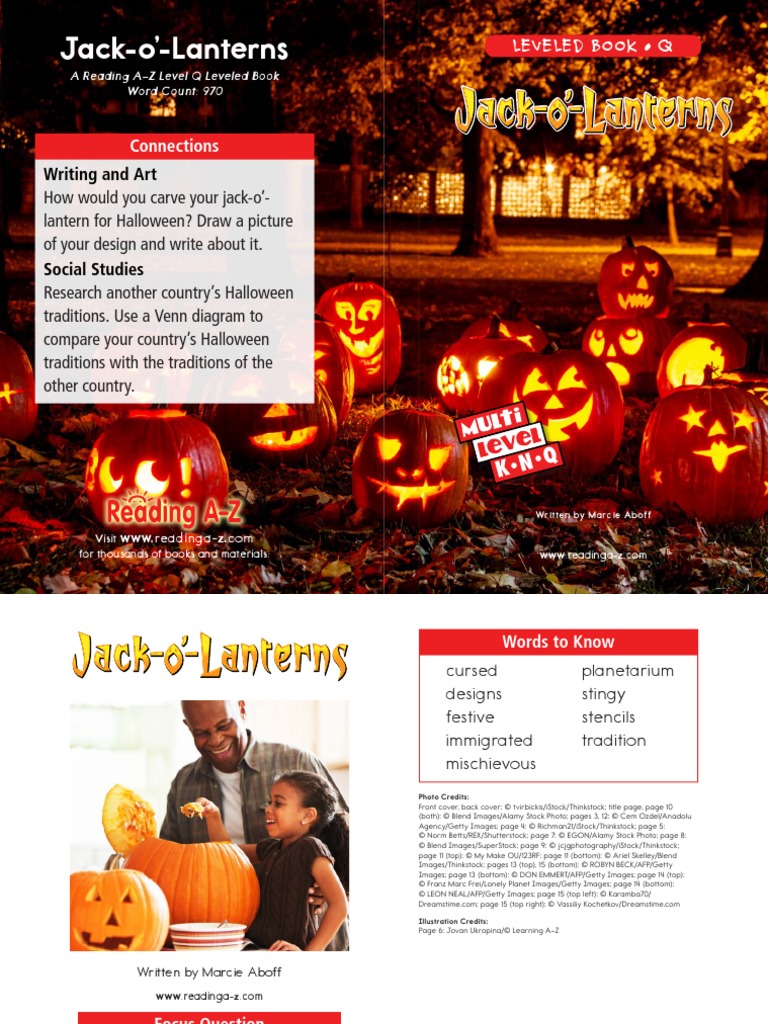 15 - Jack O' Lanterns PDF | PDF | Pumpkin | Halloween