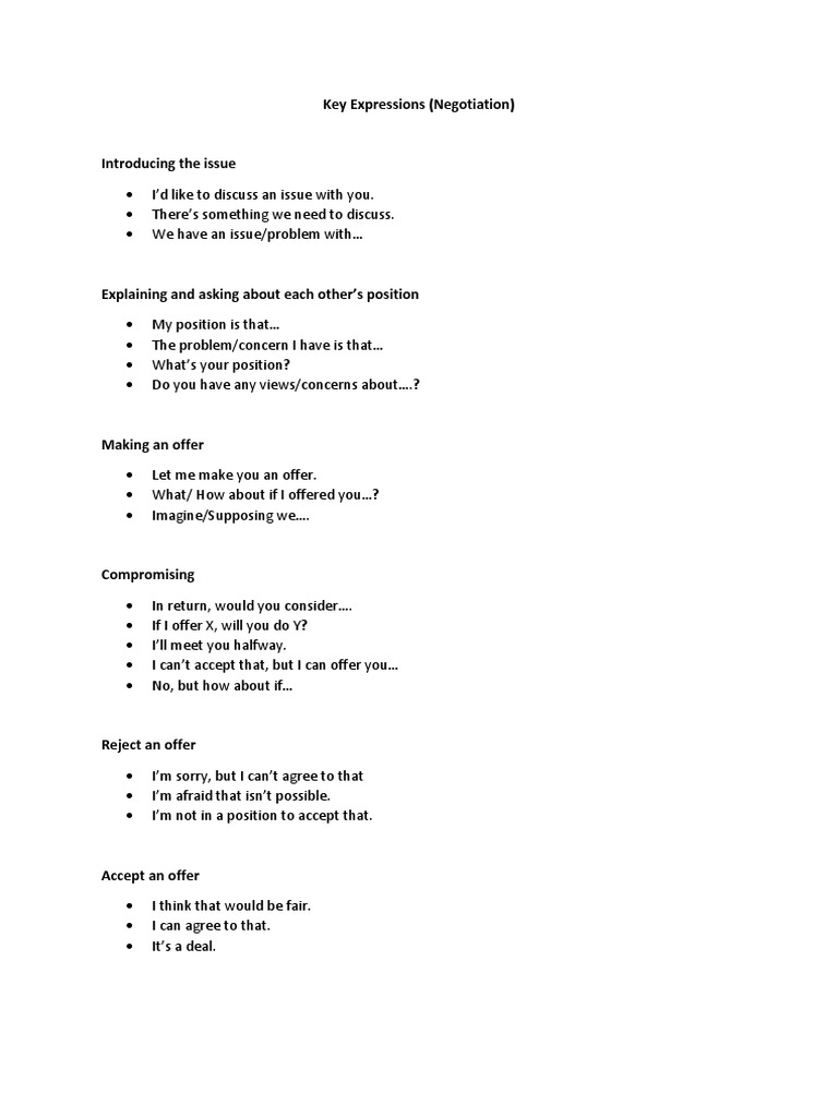 Key Expressions 04 | PDF