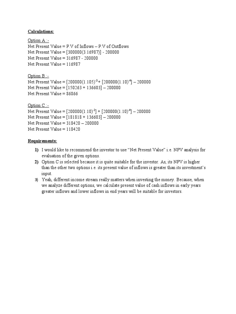 FIN622 - GDB#1 (Solution) | PDF