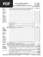 Schedule B for Form 1040 (2022) | PDF | Financial Services | Taxes